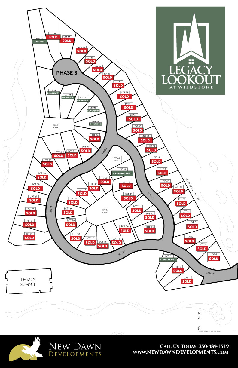 Site Plan & Floorplans – Legacy Lookout/Summit At Wildstone